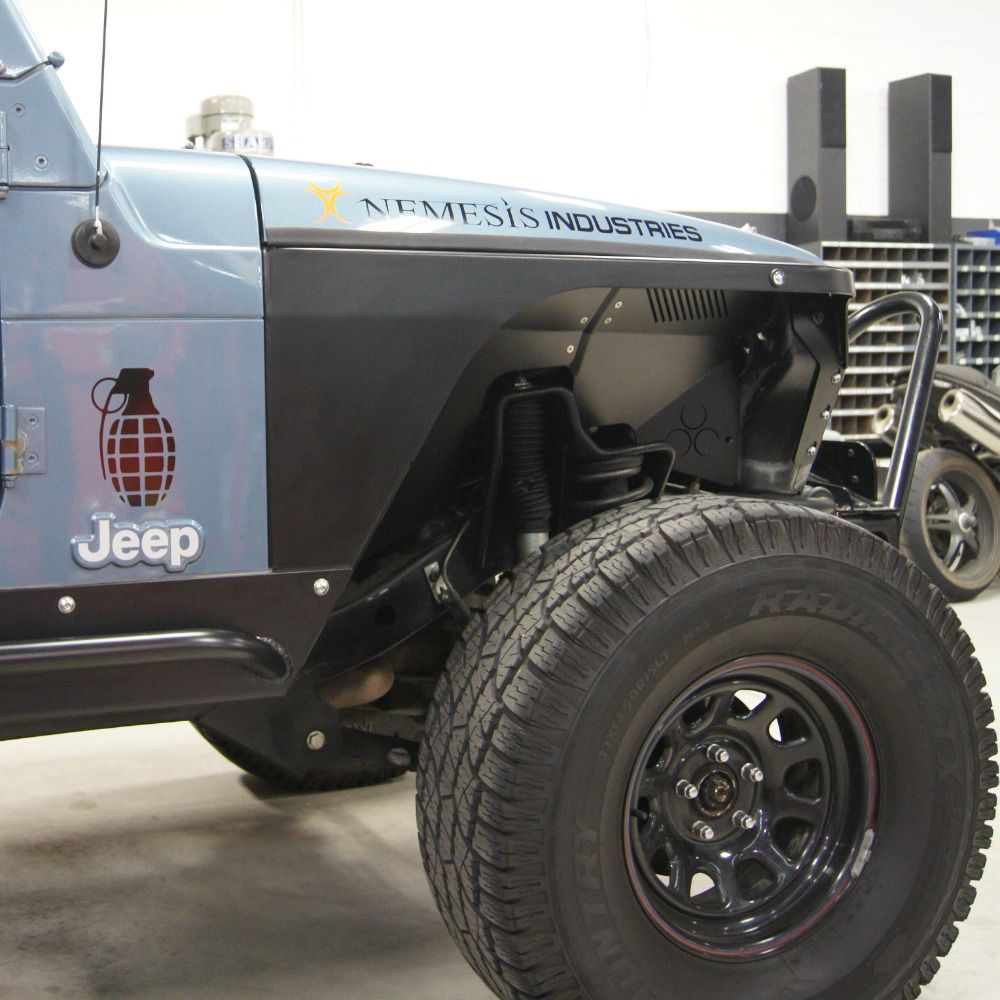 Nemesis Industries TJ-TJU Crawler Highline Fender - HighLift Off-Road