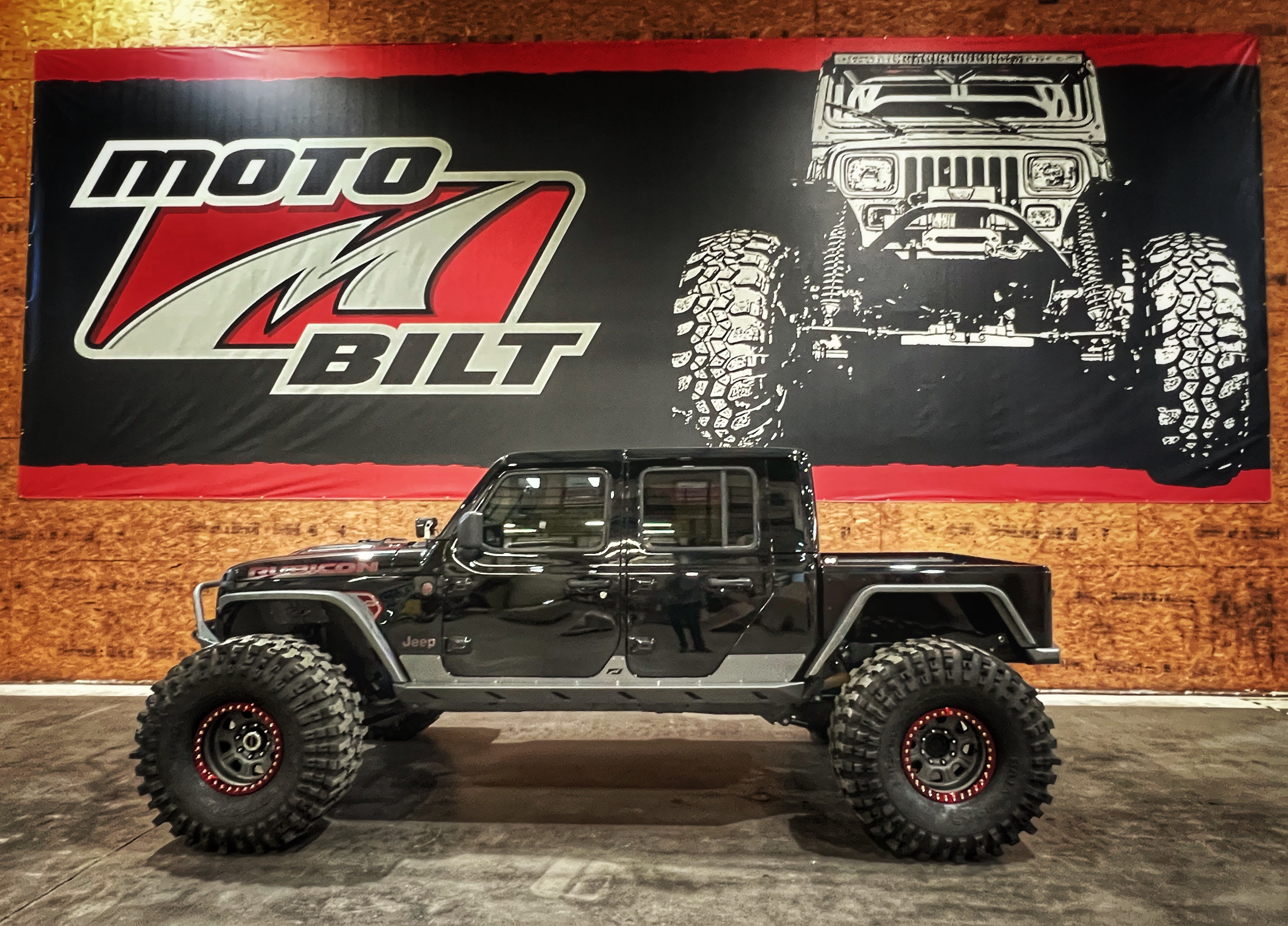 Bobbed Replacement Bed for Jeep Gladiator — HighLift Off-Road