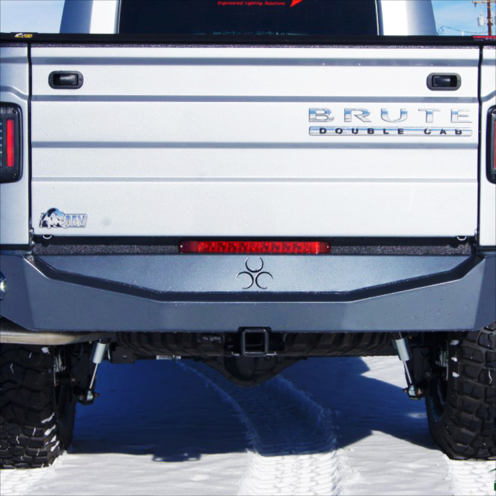 Nemesis Industries JK-JKU Voyager Mid-Width Rear Bumper - No Light Hol ...